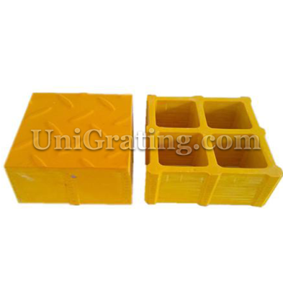 Frp Grating With Chequered Plate - Unigrating